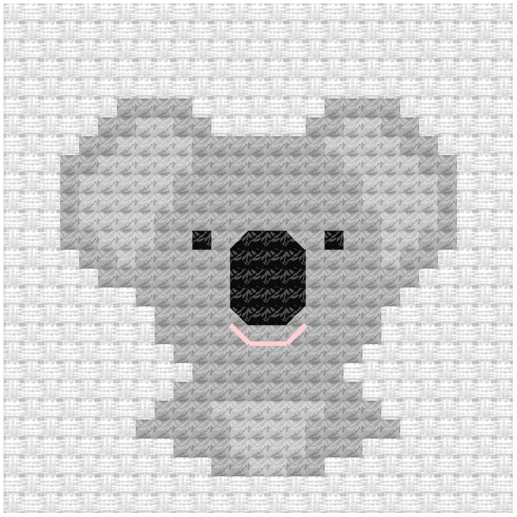Mini Koala free cross stitch pattern